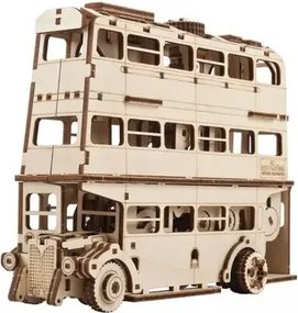 Ugears 3D dřevěné mechanické puzzle Harry Potter Rytířský autobus / od