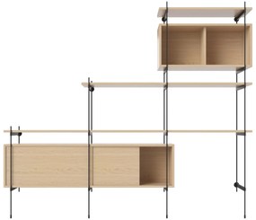 Bolia designové knihovny ROD Shelf 07