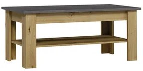 Konferenční stolek XL ST - dub artisan/šedá