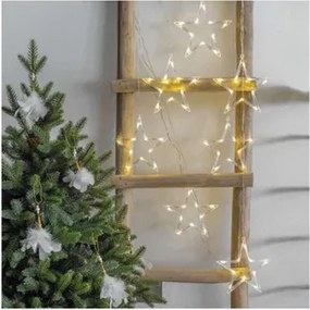 LED vánoční závěs EMOS DCGW14 hvězdy 67x125cm vnitřní použitíteplá bílá