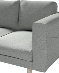 Potah na pohovku IKEA Norsborg 3-místná barva modrá látka pletený vzor