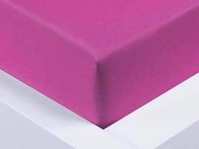 XPOSE® Jersey prostěradlo Exclusive - nachové 90x200 cm