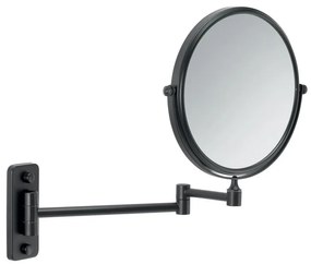 Gedy Gedy, GAIA závěsné kosmetické zrcadlo, průměr 180mm, oboustranné, černá, CO202414