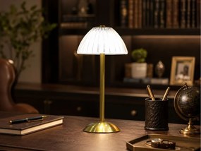Verk Group Bezdrátová led noční stolní lampy do ložnice s usb-c a 3 barvami světla