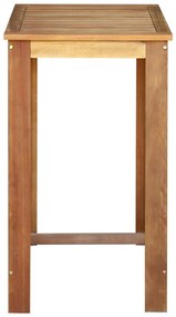 246663 vidaXL Barový stůl z masivního akáciového dřeva 60 x 60 x 105 cm