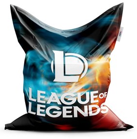 Sablio Sedací vak Classic League of Legends Glow - 150x100 cm
