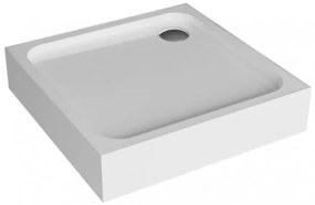 Polimat Čtvercová akrylátová sprchová vanička Full 80x80 (90x90) Barva: Bílá, Rozměry (cm): 90x90