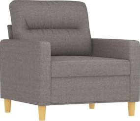 4dílná sedací souprava s polštáři taupe textil 3201567