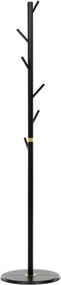 Věšák Autronic 175 cm černý Masiv DR-N1006 BK