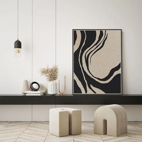 3D obraz s rámem/akustický 90x120 cm Sacred Silence 2 – Malerifabrikken