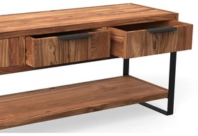 Massive home | Dřevěný tv stolek Grace z masivního palisandru 137cm - VÝPRODEJ