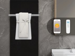 Hliníkový držák na ručníky pro skleněné infrapanely InfraTherm GLASS
