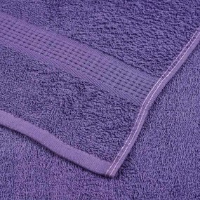 Saunové osušky FROGN 4 ks fialové 80x200 cm 360 g/m² 136888