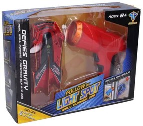 Antigravitační auto s laserem, červené, 15cm