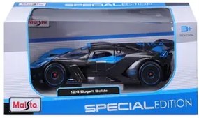 Maisto - Bugatti Bolide, metal černo-modrá, 1:24