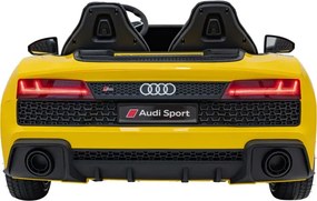 Elektrické autíčko Audi Spyder R8 LIFT žluté