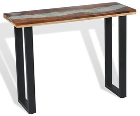 vidaXL Odkládací stolek, teak, 100x35x75 cm