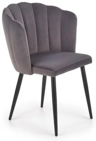 Halmar jídelní židle K386 barevné provedení šedá