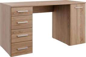 XXXLutz PSACÍ STŮL, Sonoma dub, 138/74/60 cm Xora - Kancelářské stoly - 002698004902