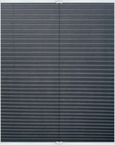 Lichtblick Plissee Klemmfix, bez vrtání, napnuté, od 45 x 130 cm (šedá, 50 x 130 cm)