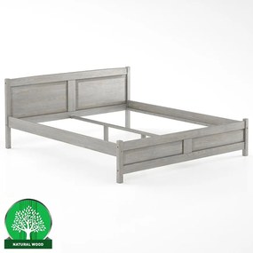 Postel borovicová LK104–180x200 grey