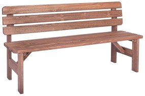 Masivní lavice z borovice dřevo mořené 30 mm (různé délky) 150 cm