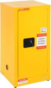 hořlavá bezpečnostní skříň, 60,6 l, za studena válcovaná ocelová skříň na hořlavé