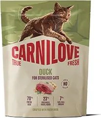 Carnilove True Fresh - granule pro kočky Carnilove Cat True Fresh Dry Duck Steril. Ad.AB 400g