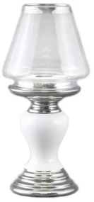 Keramická lampa se skleněným stínidlem 119554