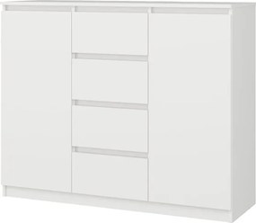 FALCO Komoda Malvína 2D4S 120 bílá