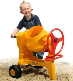 WADER Míchačka Construct žlutá / Hračka na písek / plast / od 3 let