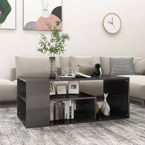 vidaXL Konferenční stolek 100x50x40 cm kompozitní dřevo [815841] Barva: Černá