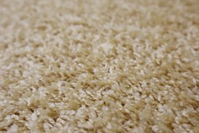 Vopi koberce Kusový koberec Color Shaggy béžový čtverec - 120x120 cm