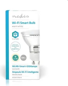 Nedis Smart LED žárovka GU10 / LED žárovka / GU10 / 330 lm / 4,5 W
