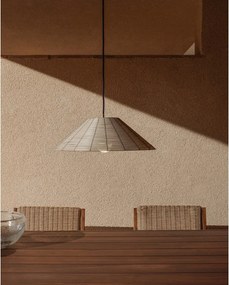 Béžové stínidlo z umělého ratanu ø 50 cm Saranella – Kave Home