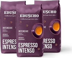 Eduscho Espresso Intenso - 3 kg zrnkové kávy - Intenzita: 5/5