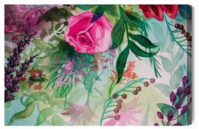 Obraz Krásné Pastelové Květy Růže Nedostatek Nedostatek Plátno Canvas 100x70