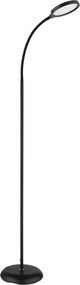 Globo 58503S - LED Stmívatelná dotyková stojací lampa KALDERON LED/8W/230V černá