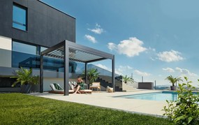 Biohort Hliníková Pergola 3x3,5, tmavě šedá metalíza