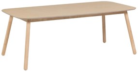 Dřevěný jídelní stůl Kave Home Batilde 140 x 70 cm