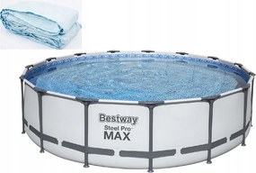 Obložení nového materiálu do bazénu Bestway Steel Pro Max 457 x 107 cm