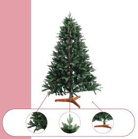 Jurhan Umělý vánoční stromeček FROST, 150cm, zelená