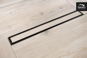 Laveo Basso, odtokový sprchový žlab, 60cm, zlatá lesklá, COB_G60D
