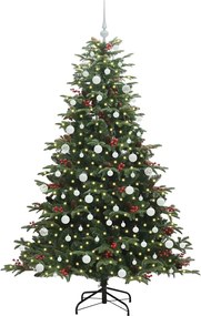 Umělý vánoční stromeček Zelená 180 cm PVC, kov a plast 3395553