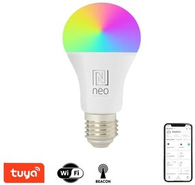 Smart LED žárovka E27 14W RGB+CCT IMMAX NEO Lite 07794L WiFi Tuya