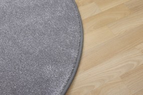 Vopi koberce Kusový koberec Apollo Soft šedý kruh - 120x120 (průměr) kruh cm