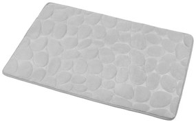 Aqualine Koupelnová předložka, 50x80 cm, 100% mikrovlákno, protiskluz, šedá - KA1141