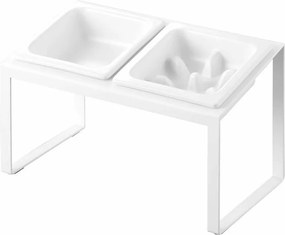 Keramický set misek s podstavcem pro domácího mazlíčka Nooks – YAMAZAKI
