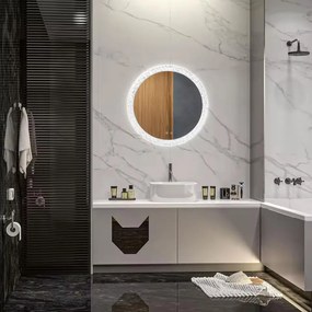 Tutumi Tutumi, LED křišťálové zrcadlo 60cm, model 107, HOM-02700
