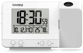 GARNI technology Digitální budík s projekcí času a vnitřní teploty GARNI 140W